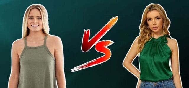 Crop Tops Vs Tank Tops Vs Camisoles: Key Differences
