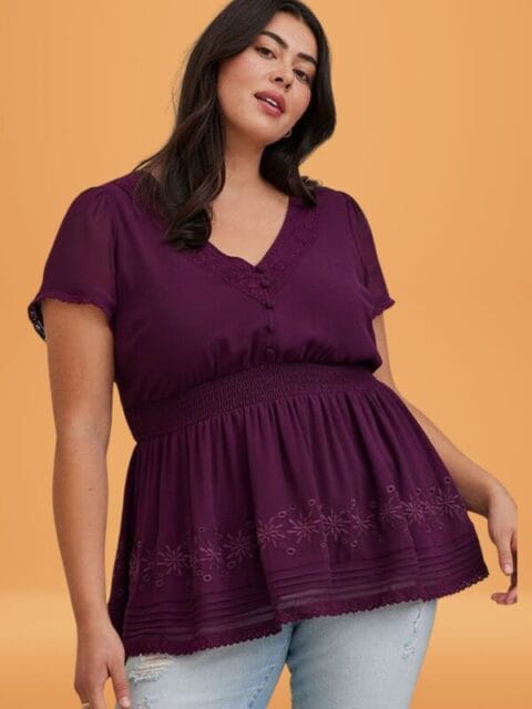 How To Style Flare Jeans Plus Size । Fashion Guide