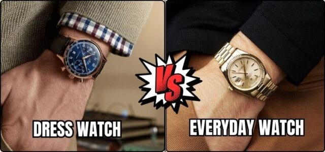 Dress Watch Vs Everyday Watch: Depth Comparison